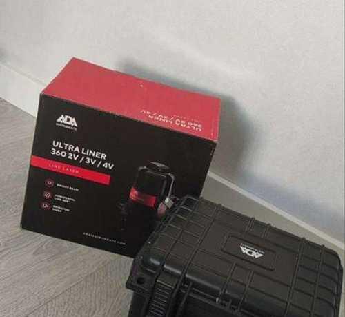 Лазерный уровень ADA ultraliner 360 4V