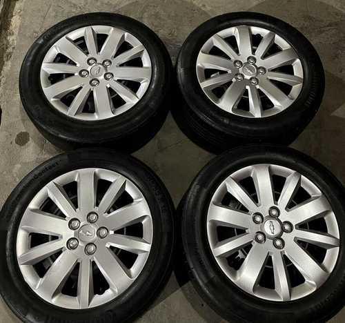 Колёса в сборе на Chevrolet Cruze
