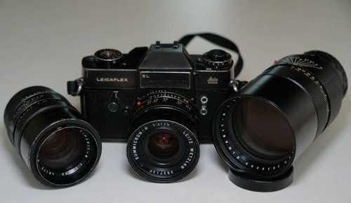 Комлект Leica Leicaflex SL с объективами