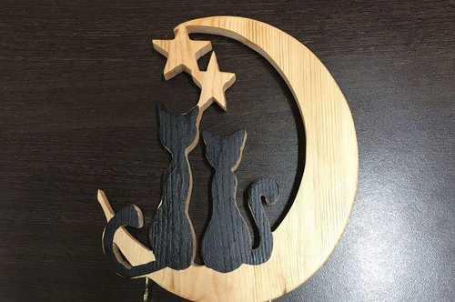 Ключница настенная дерево