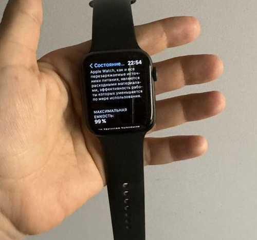 Часы apple watch 4 series 44