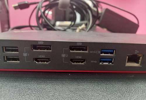 Док станция lenovo thinkpad usb c