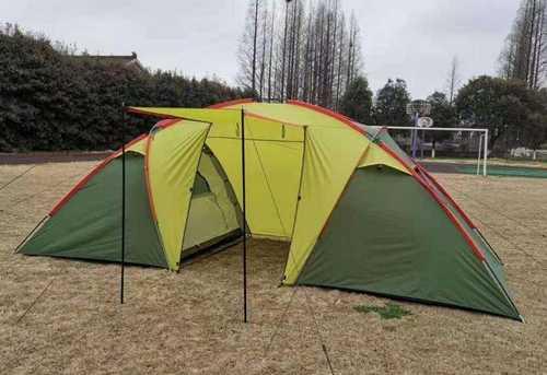 Палатка 4х местная 2x комнатная с тамбуром