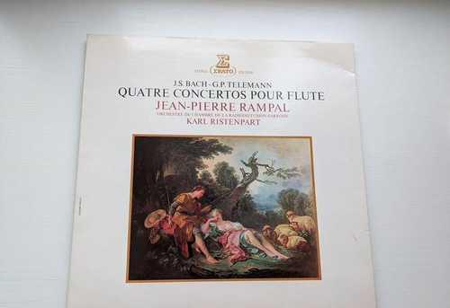Bach Telemann Jean-Pierre Rampal 1965 винил флейта