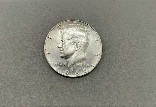 1/2 доллара США 1968