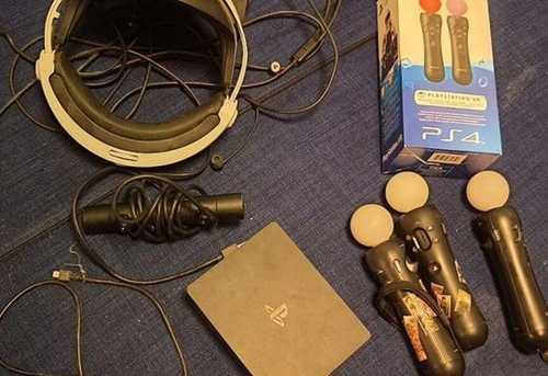 Система VR Sony PlayStation VR + контроллеры
