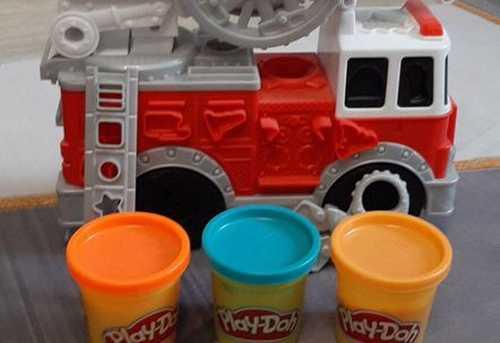 Набор пластилина Play doh Пожарная машина