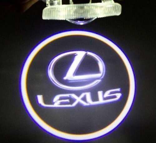 Проекция логотипа Lexus LED в дверь Q3BB8