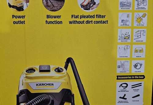 Хозяйственный пылесос Karcher WD 4 P V-20/5/22