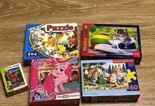 Пазлы Melissa &Doug, конструкторы