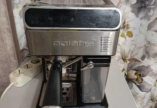 Кофеварка Polaris PCM 1535E рожковая, черная