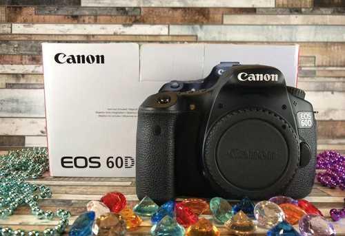Фотоаппарат Canon EOS 60D body. 1227 кадров (A445)