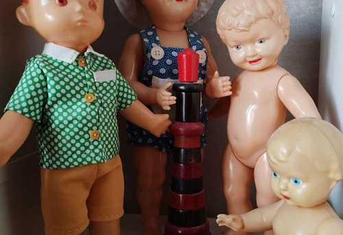 Куклы, игрушки СССР. Целлулоид