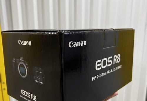 Canon EOS R8 RF 24 50 f4.5-6.3 is stm kit