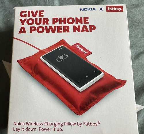 Беспроводная зарядка Nokia Fatboy dt-900