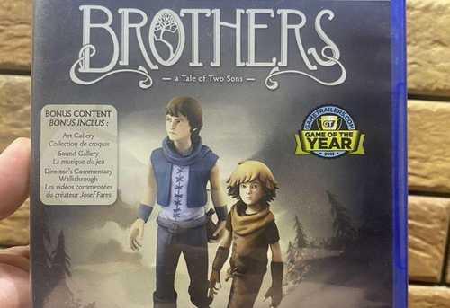 Brothers a tale of two sons ps4 новый