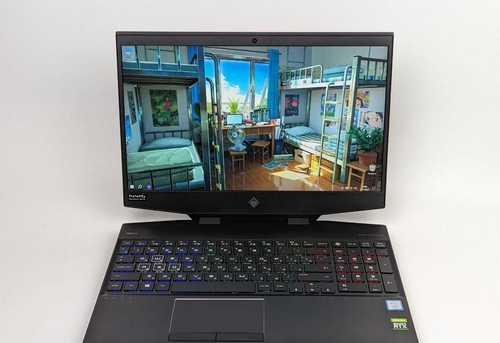 HP Omen 15 i7-9750H RTX2060 144Hz 16GB SSD 480GB