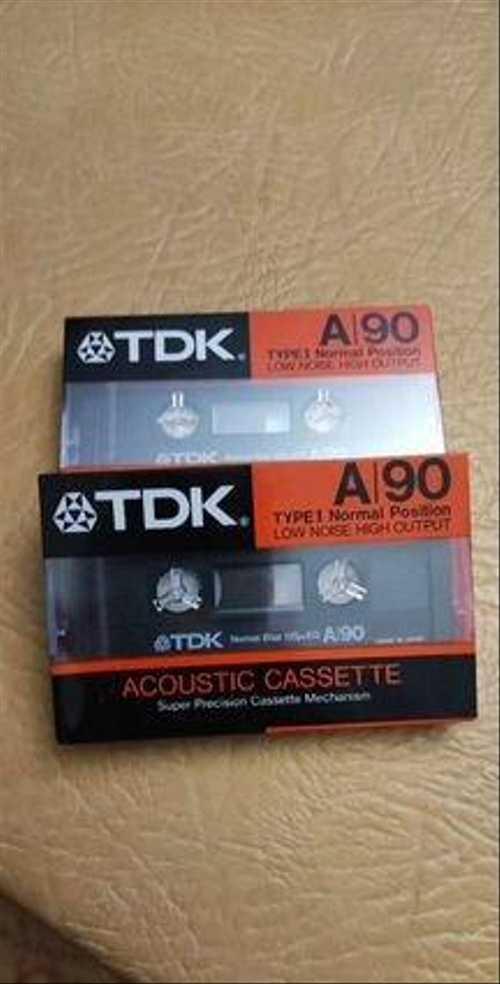 Аудиокассеты новые tdk