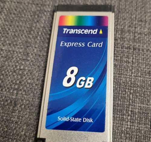 Карта памяти expresscard transcend 8 гб ssd