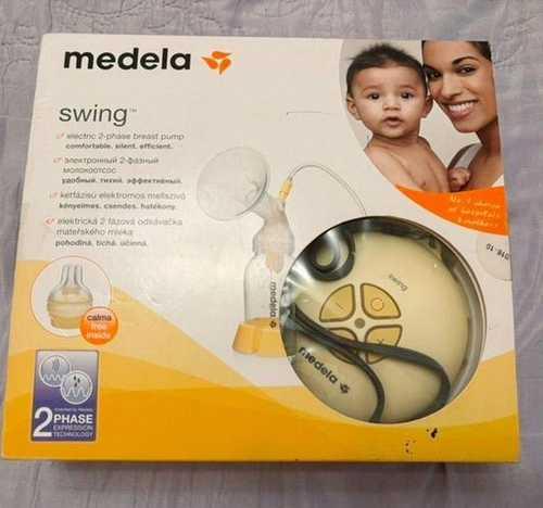 Молокоотсос medela swing электрический двухфазный