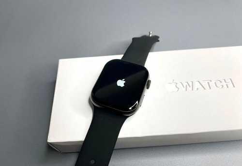 Apple watch 9(Black) с яблоком