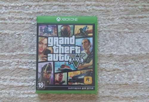 Диск x box GTA5