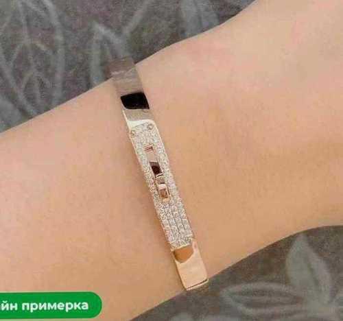 Hermes Kelly браслет 0,33ct