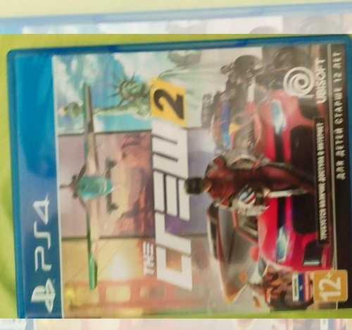 Игра The Crew 2 диск на ps4