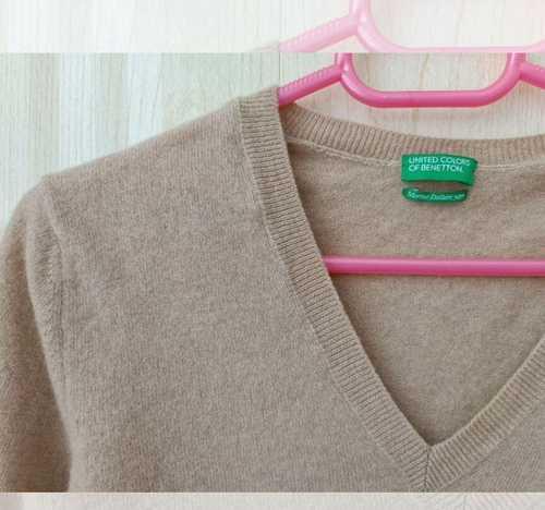 Джемпер Benetton шерсть мериноса S