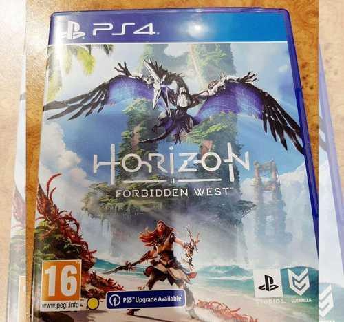 Horizon forbidden west ps4 диск