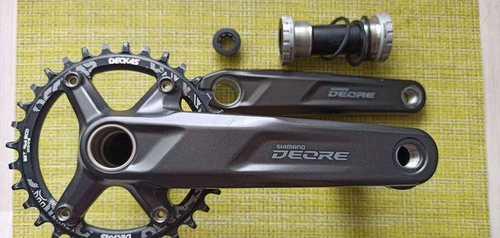 Шатуны Shimano Deore m5100