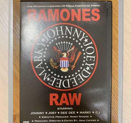 Редкий DVD с концертом культовой группы Ramones