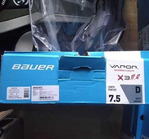 Хоккейные коньки bauer vapor X3 7.5d размер