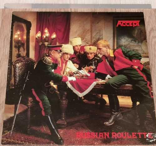 Accept - Russian Roulette LP Винил Пластинка