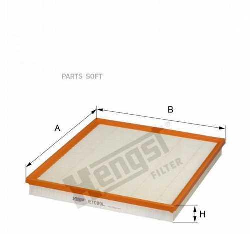 Hengst filter E1089L Фильтр воздушный
