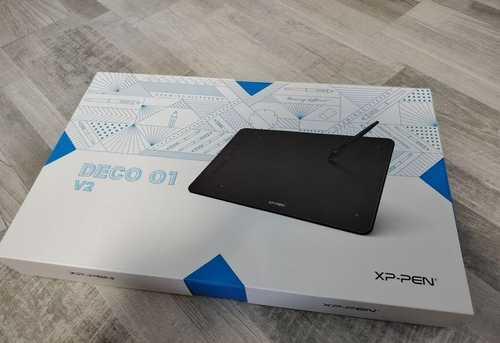 Графический планшет XPPen Deco 01 V2