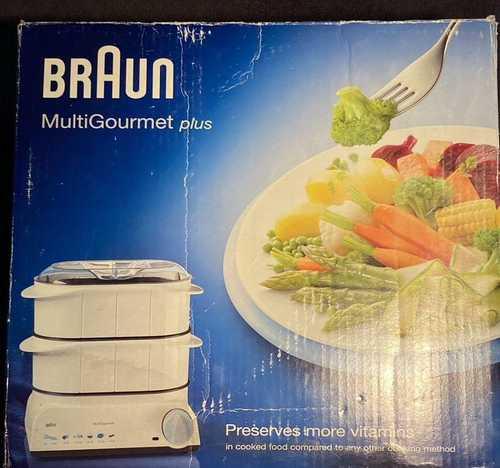 Пароварка braun MultiGourmet plus