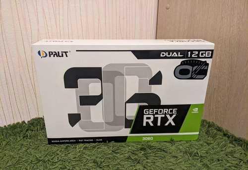 Новая Palit RTX3060 12GB dual OC gddr6