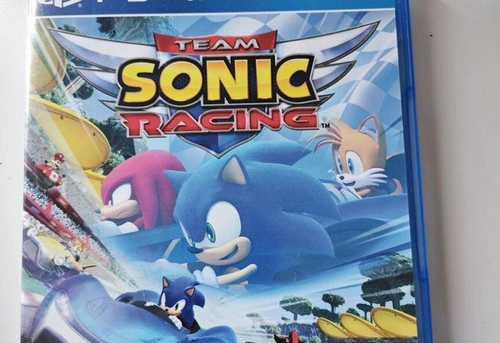 Игра для PS4 sonic racing