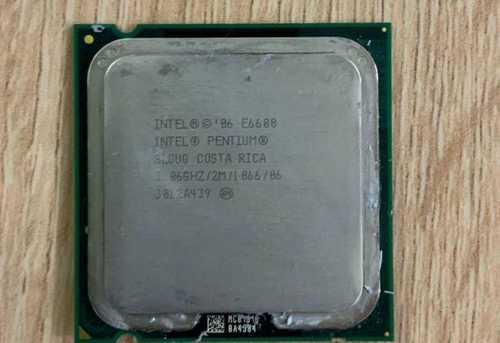 Процессор intel pentium e6600