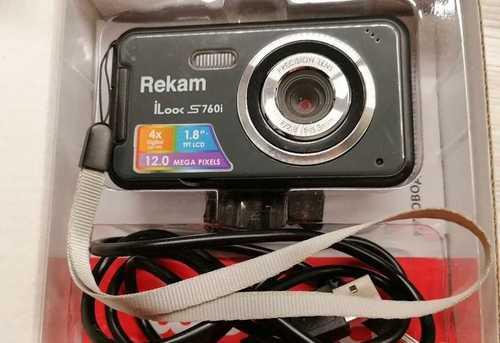 Цифровая камера Фотоаппарат Rekam s760i 2Гб