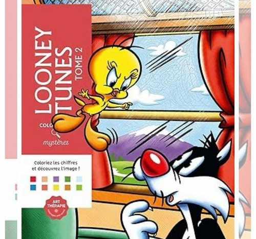 Раскраска hachette looney tunes