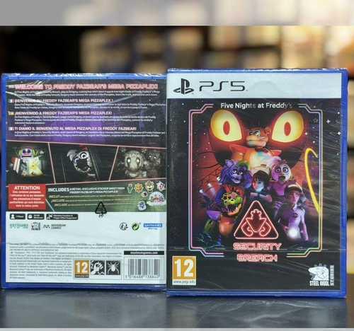 Игра Five Nights AT Freddy's: Security Breach PS5