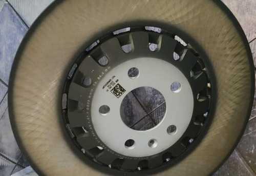 Передние тормозные диски на Audi Q7 4M0615301AS