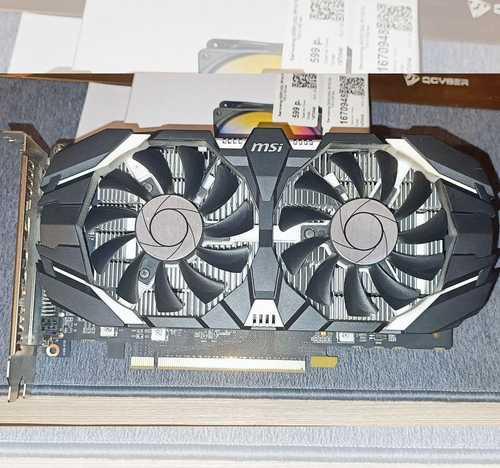 Видеокарта gtx 1050 ti 4gb msi