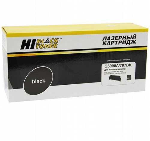 Черный, vt-2639, Картридж Hi-Black Q6000A HP CLJ 1