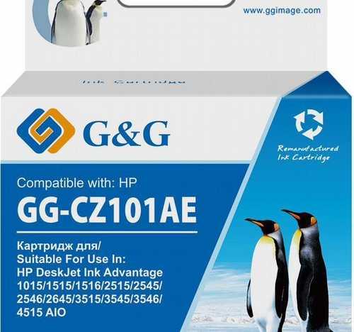 Картридж для струйного принтера G&g GG-CZ101AE