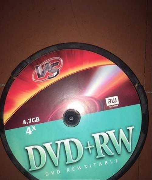 Dvd RW диски 4x