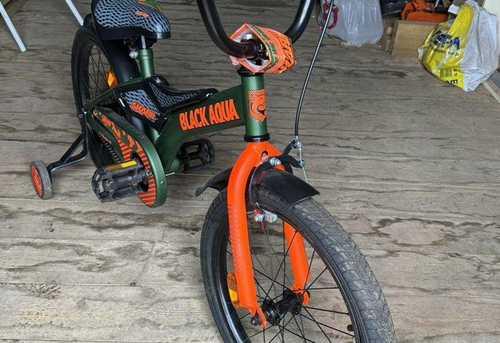 Детский Велосипед black aqua sharp 18