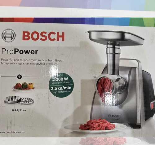 Мясорубка электрическая bosch новая